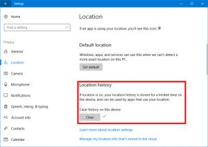 How to Delete and Disable Location History in Windows 10 - QBS PC Help Blog