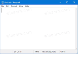 A few new features of the Windows Notepad app - QBS PC Help Blog